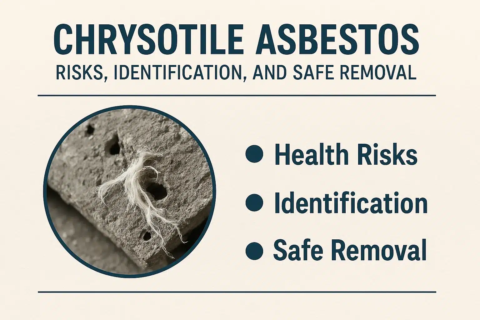 Chrysotile Asbestos: Risks, Identification, and Safe Removal